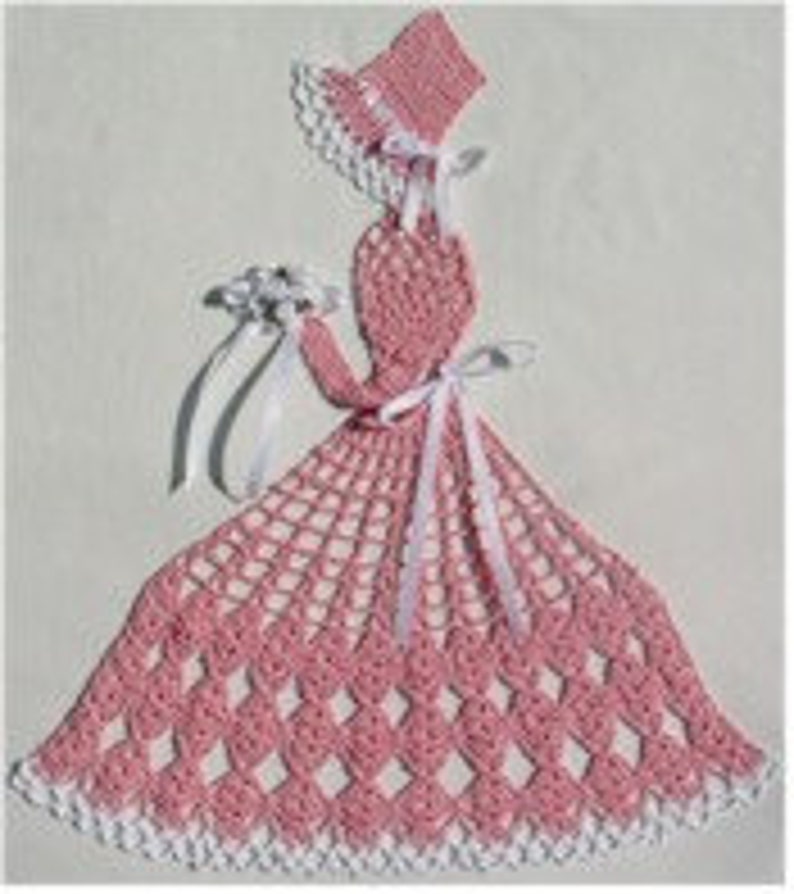 Crinoline Ladies Crochet Pattern PDF Downloadbride - Etsy