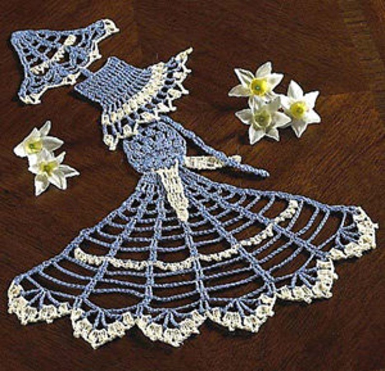 Crinoline Ladies Crochet Pattern PDF Downloadbride - Etsy