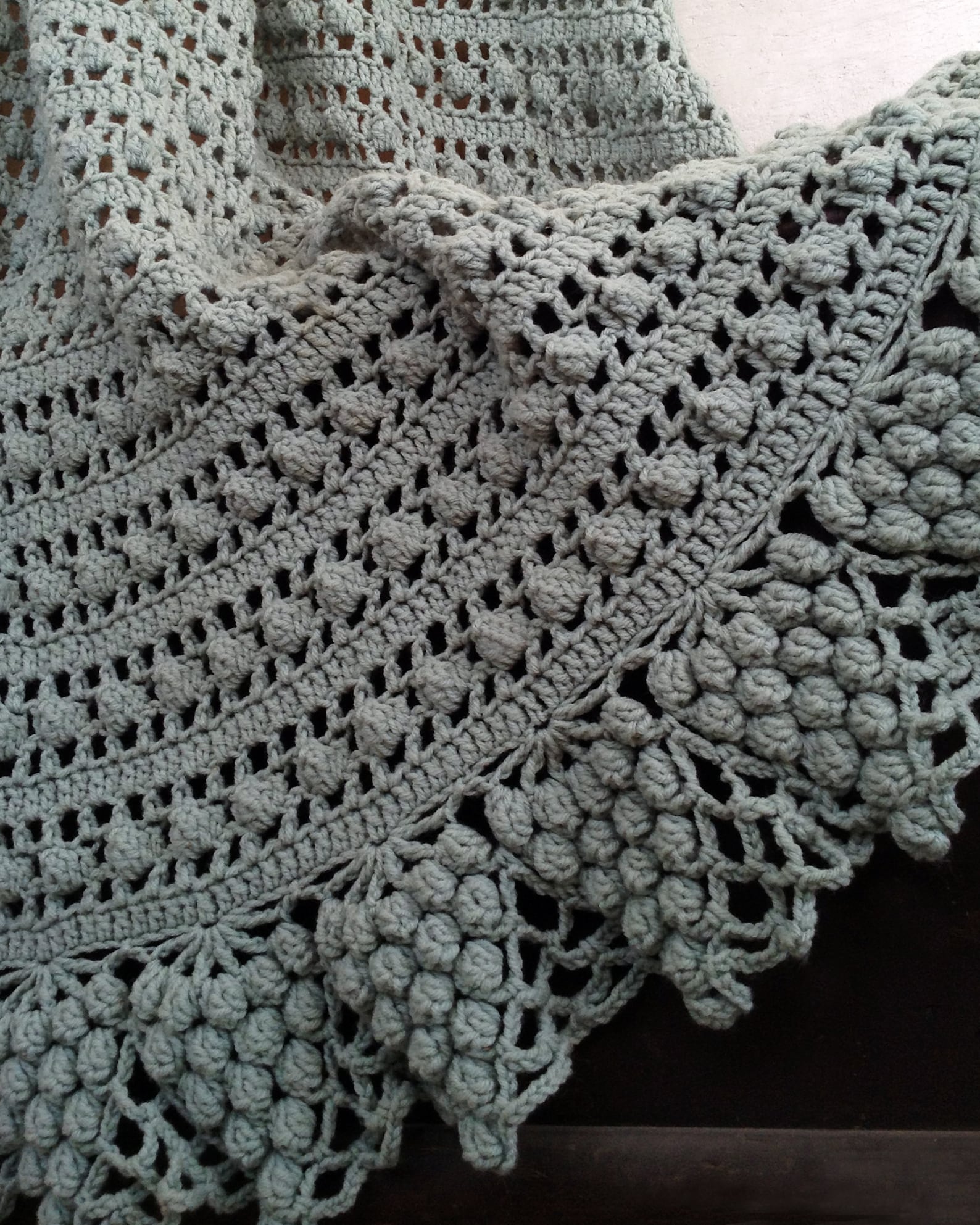 Garden Lace Afghans Crochet Pattern PDF Download,crochet Lace Afghans ...