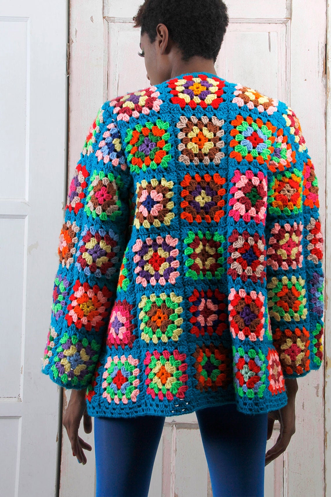 Granny Square Cardigan Pattern, Granny Square Cardigan, Granny Square ...