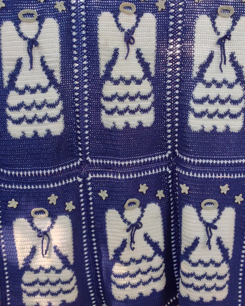 Angel Afghan Crochet Pattern PDF Downloadangel Afghanangel - Etsy