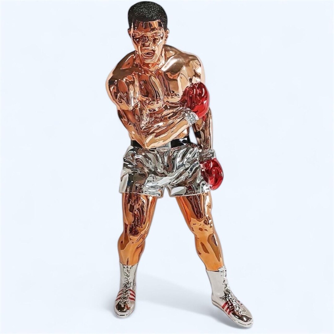 Life Size Electroplated Muhammad Ali Sculpture 192cm - Etsy