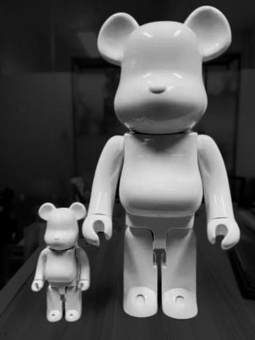 Blank White Bear. 1000%. Pop Art. Alec Monopoly. 70cm Sculpture - Etsy