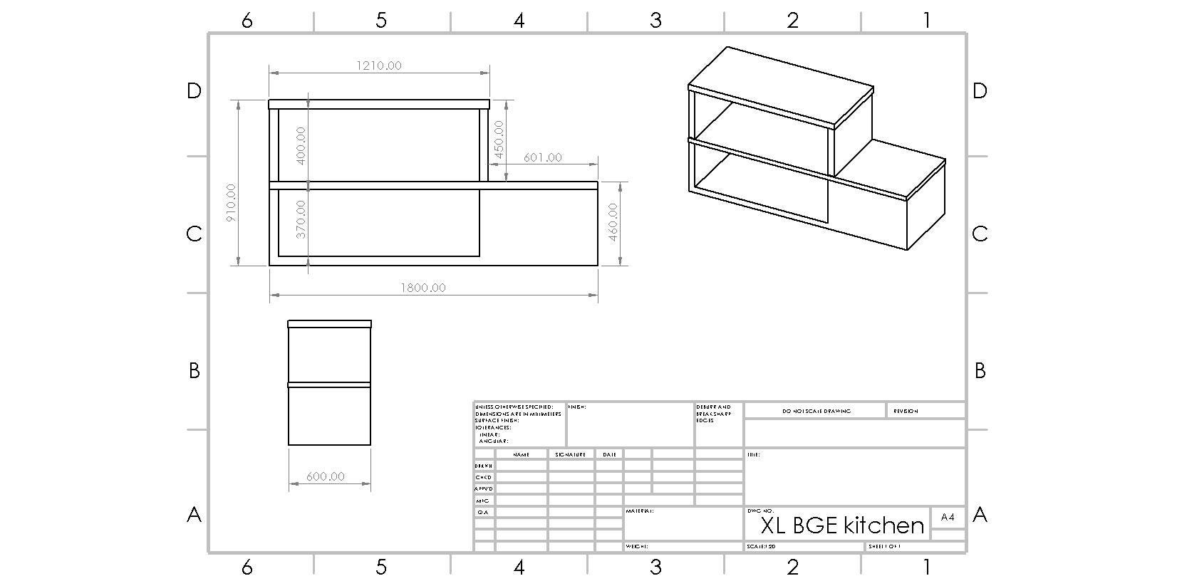 Outdoor Kitchen Microcement Big Green Egg - Etsy
