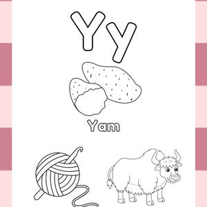 ABC Coloring Book for Kids - Etsy