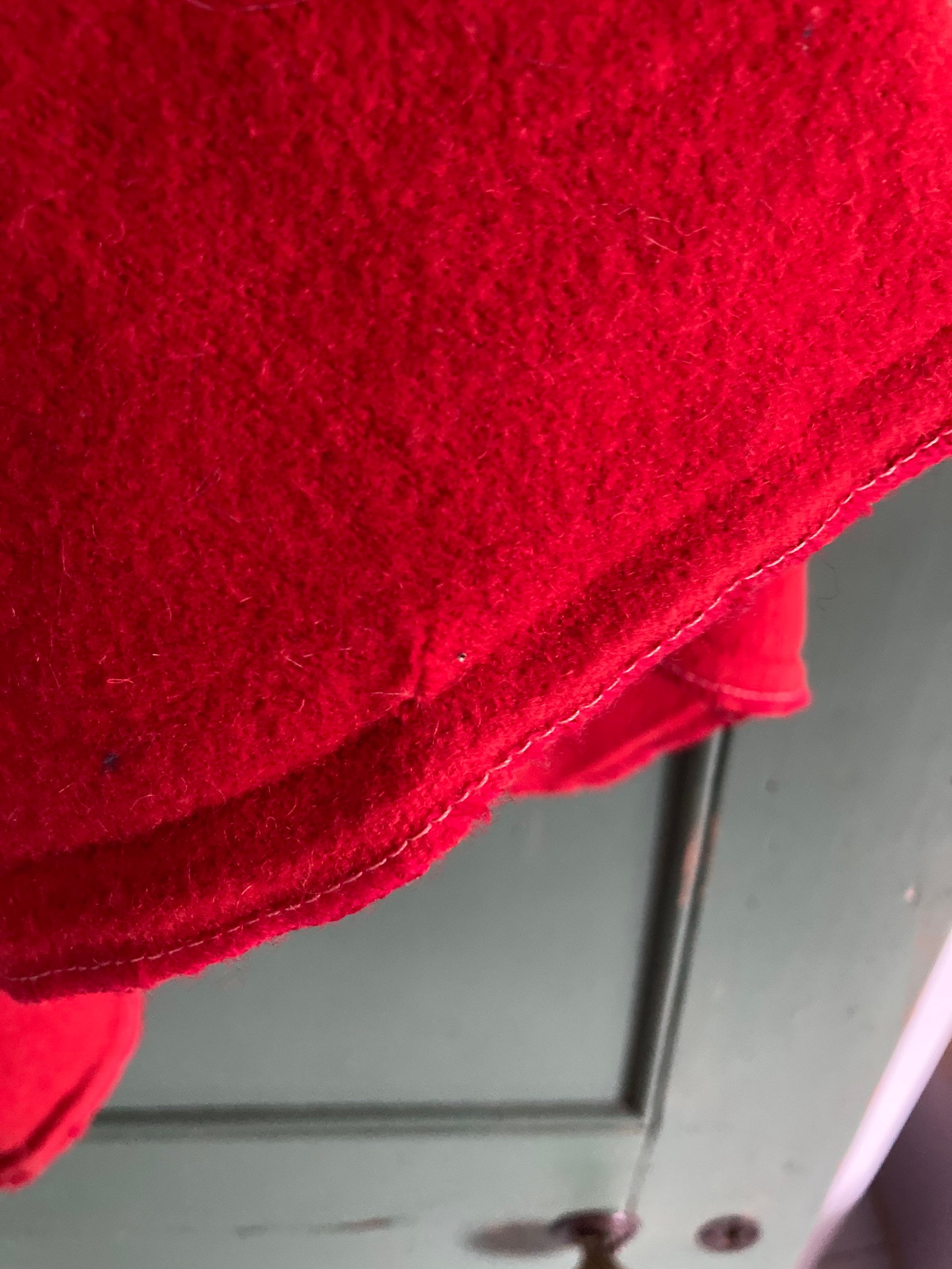 Child’s Vintage 1930s Embroidered Red Felt Cape Theatrical Costume Size ...