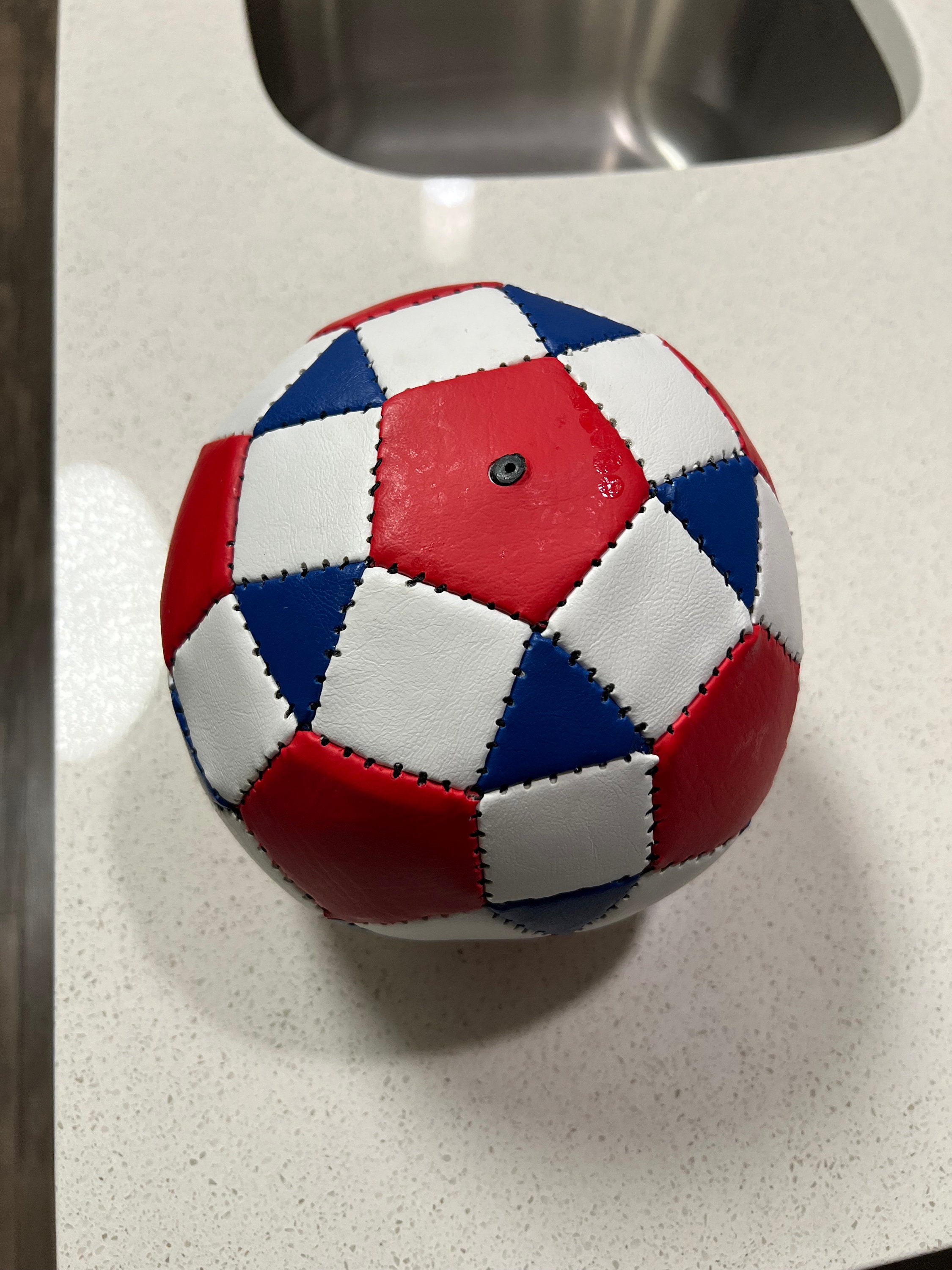 Handmade Custom Leather Soccer Ball - Etsy