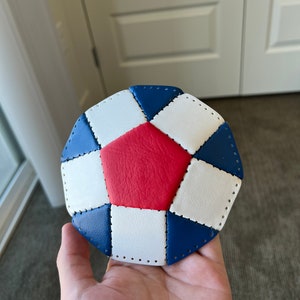 Handmade Custom Leather Soccer Ball - Etsy
