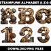 Machine Letters Alphabet Font Cliparts Vintage Old Antique Png Template ...