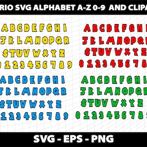Doodle Game Alphabet Letters Arcade Gamer Clipart Font Svg Png Template ...
