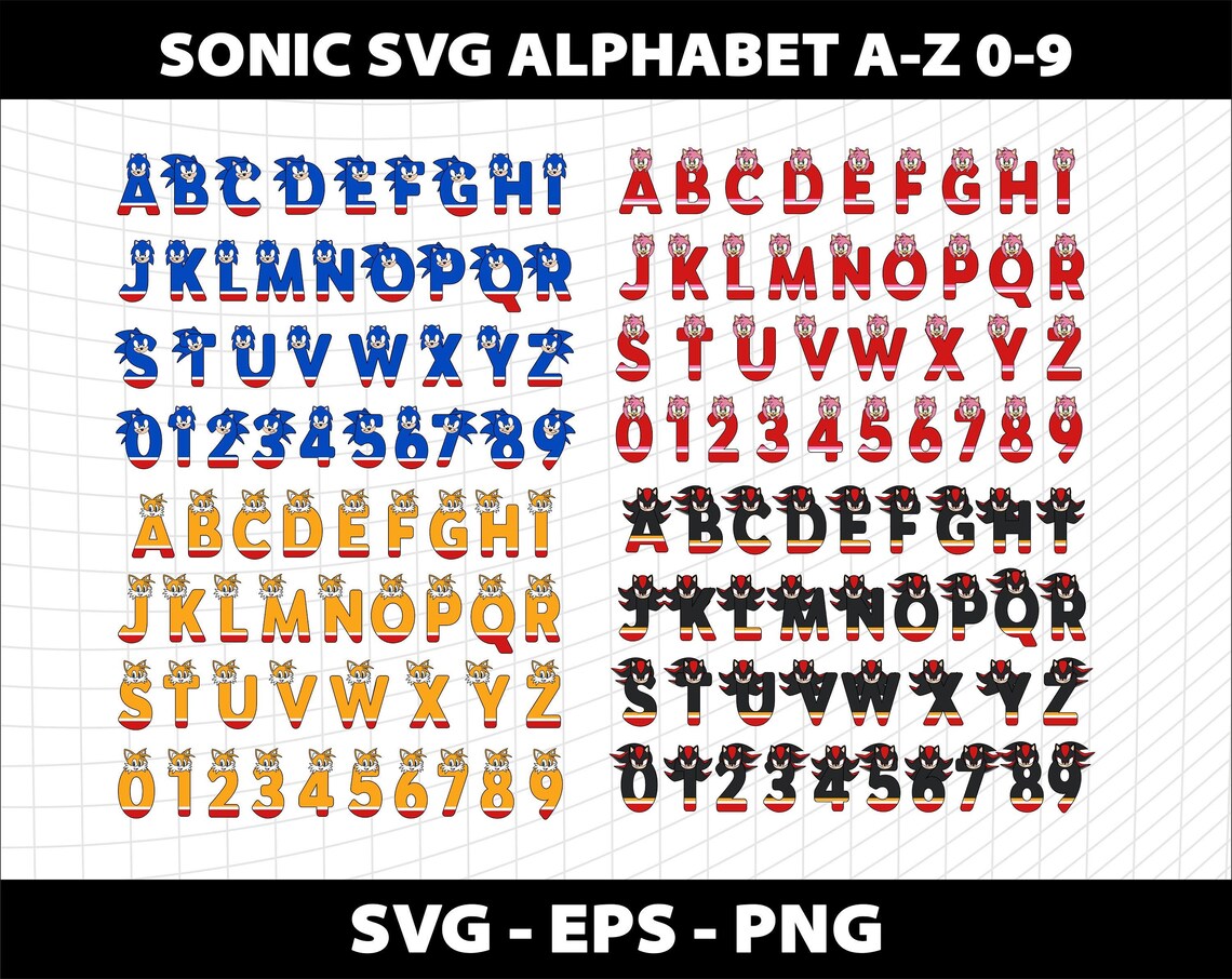 Doodle Game Alphabet Letters Arcade Gamer Clipart Font Svg Png Template ...