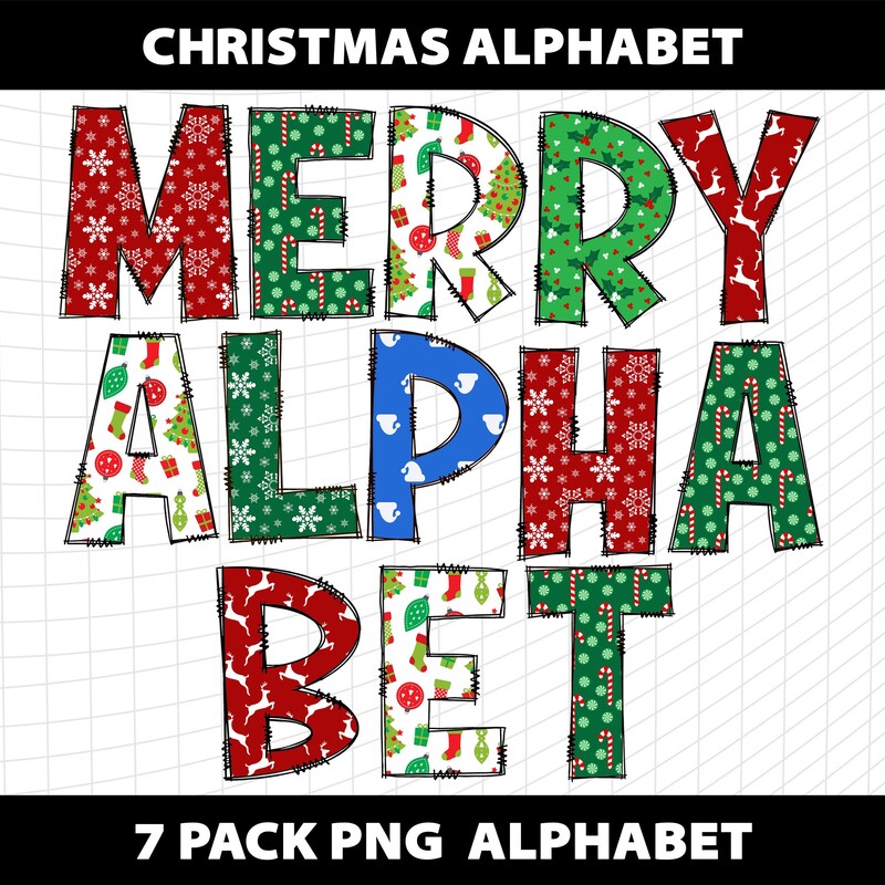 Large Letters Printable - Etsy