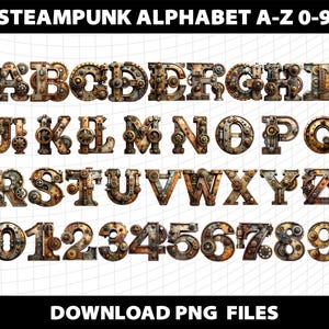 Machine Letters Alphabet Font Cliparts Vintage Old Antique Png Template ...