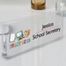 School Secretary Desk Name Plate, School Secretary Acrylic Block ...