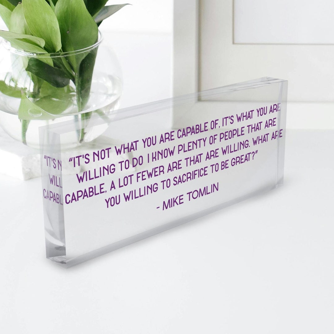 Custom Quote Sign, Motivational Quotes, Personalized Quote Sign ...