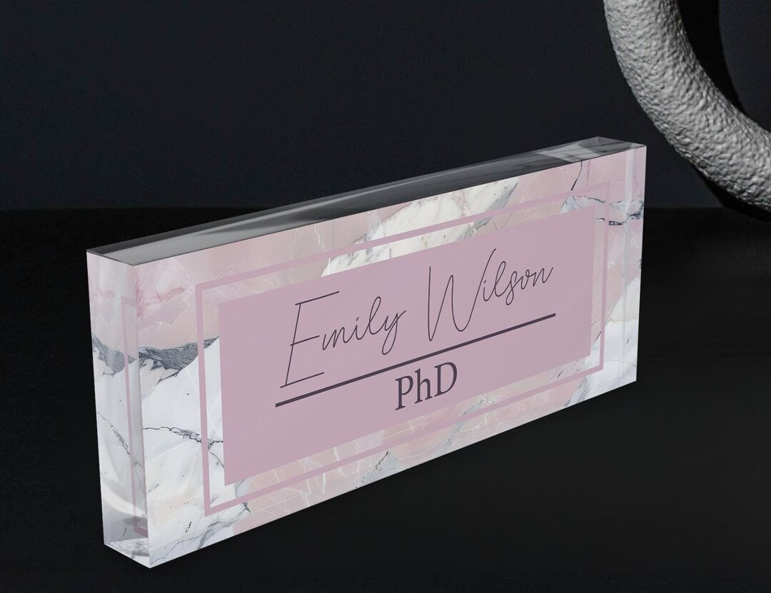 Personalized Quote, Phd Quote Sign, New Phd Doctor Acrylic Block ...