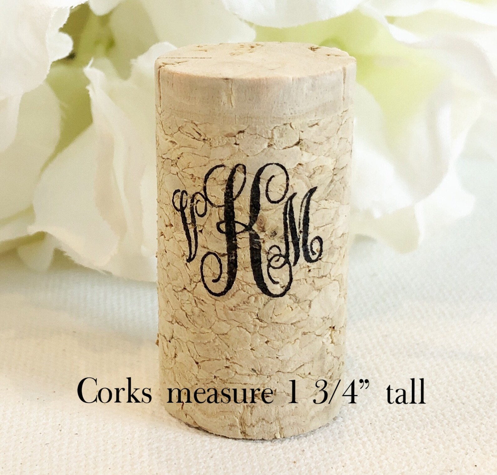 Vertical Wine Cork Place Card Holder Personalized Cork Card - Etsy