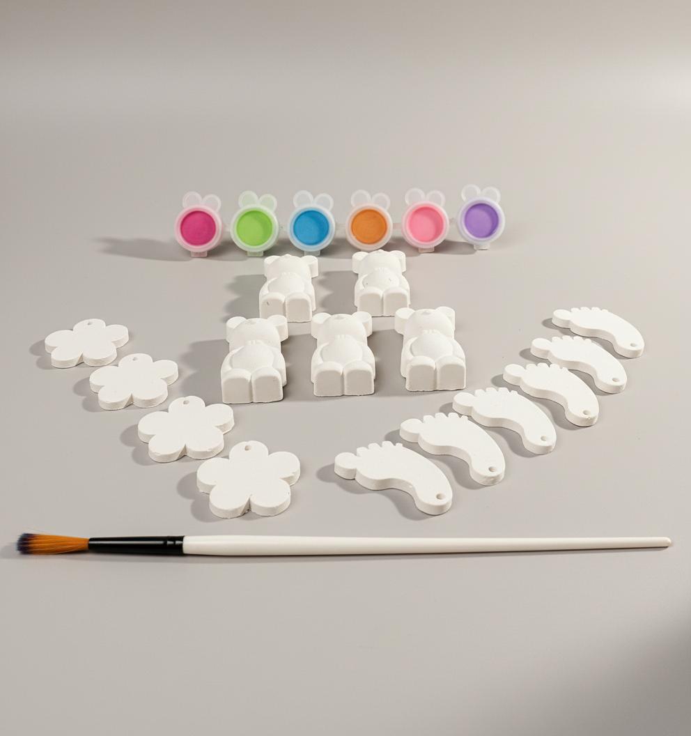 DIY Plaster Painting Kit – 3D Fridge Magnets Craft Set - Etsy