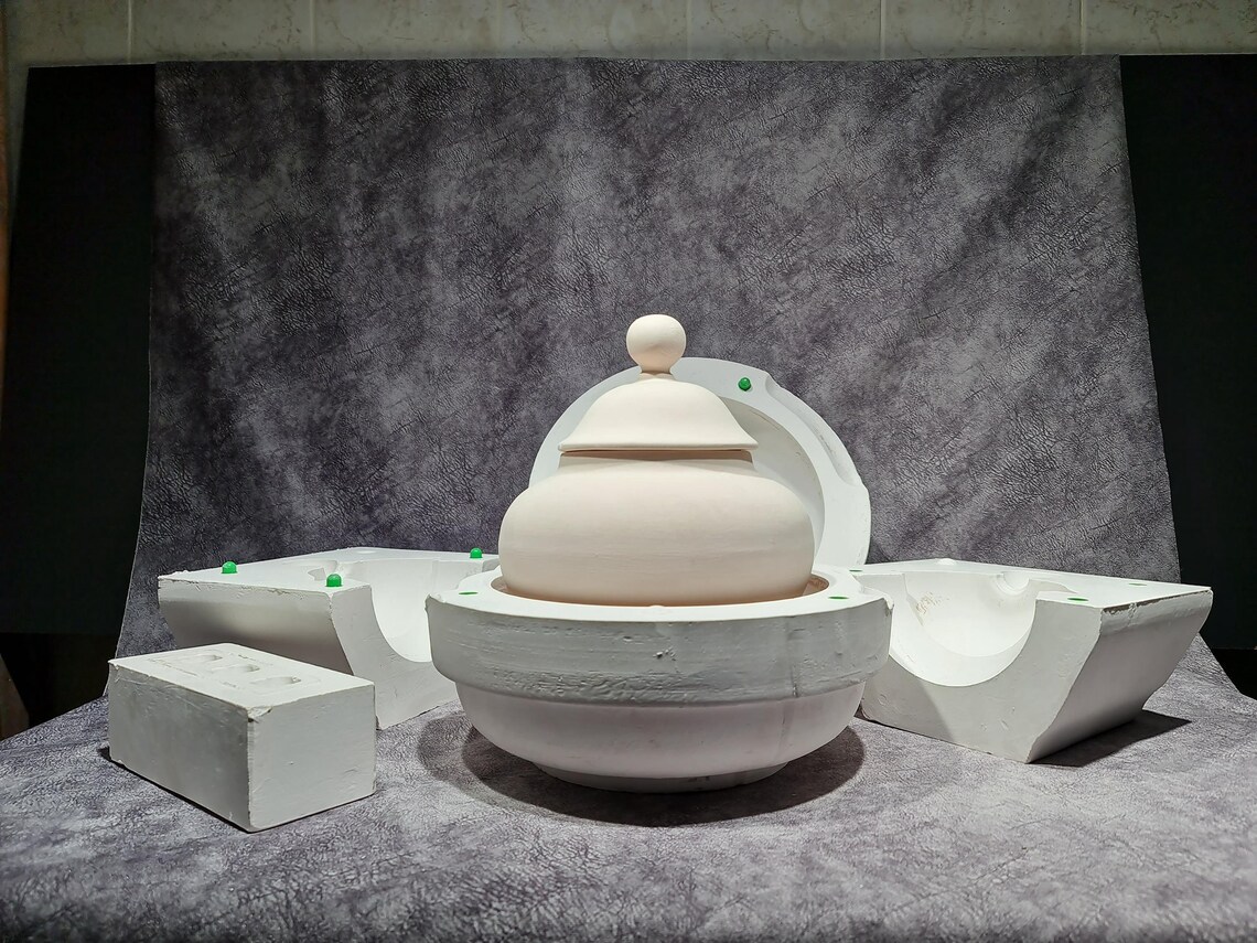 Handmade Ceramic Lidded Jar Plaster Mold – Artistic Series - Etsy