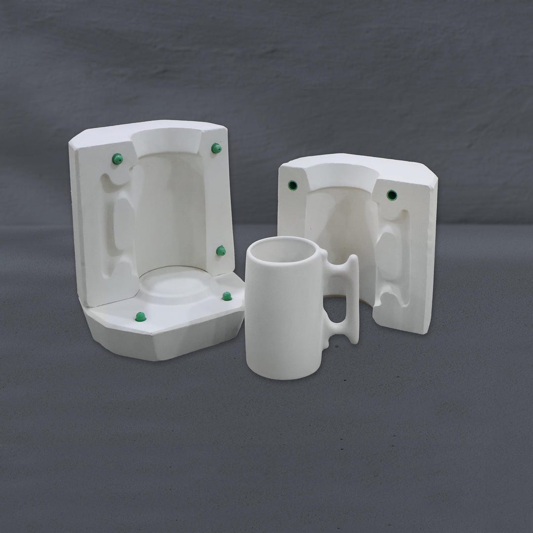 Romantic 500 Cc Plaster Cup Mold – Precision & Durability for Perfect ...