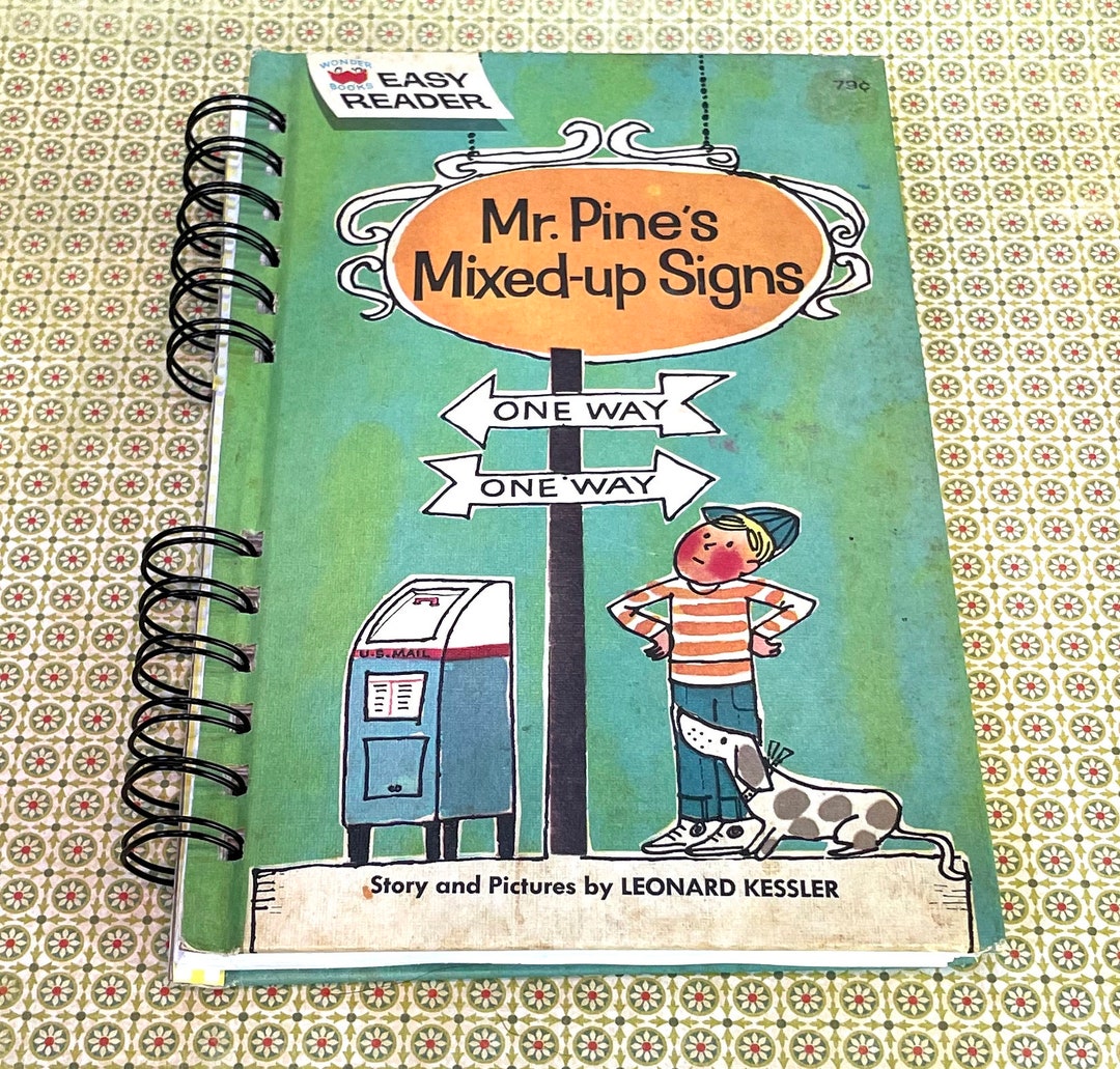 Mr. Pine's Mixed-up Signs Notebook // Blank Journal // Gift for a ...