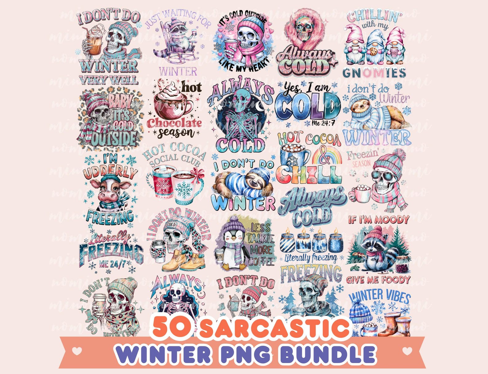 Sarcastic Png, Funny Png, Sarcastic Winter, Sublimation Designs ...