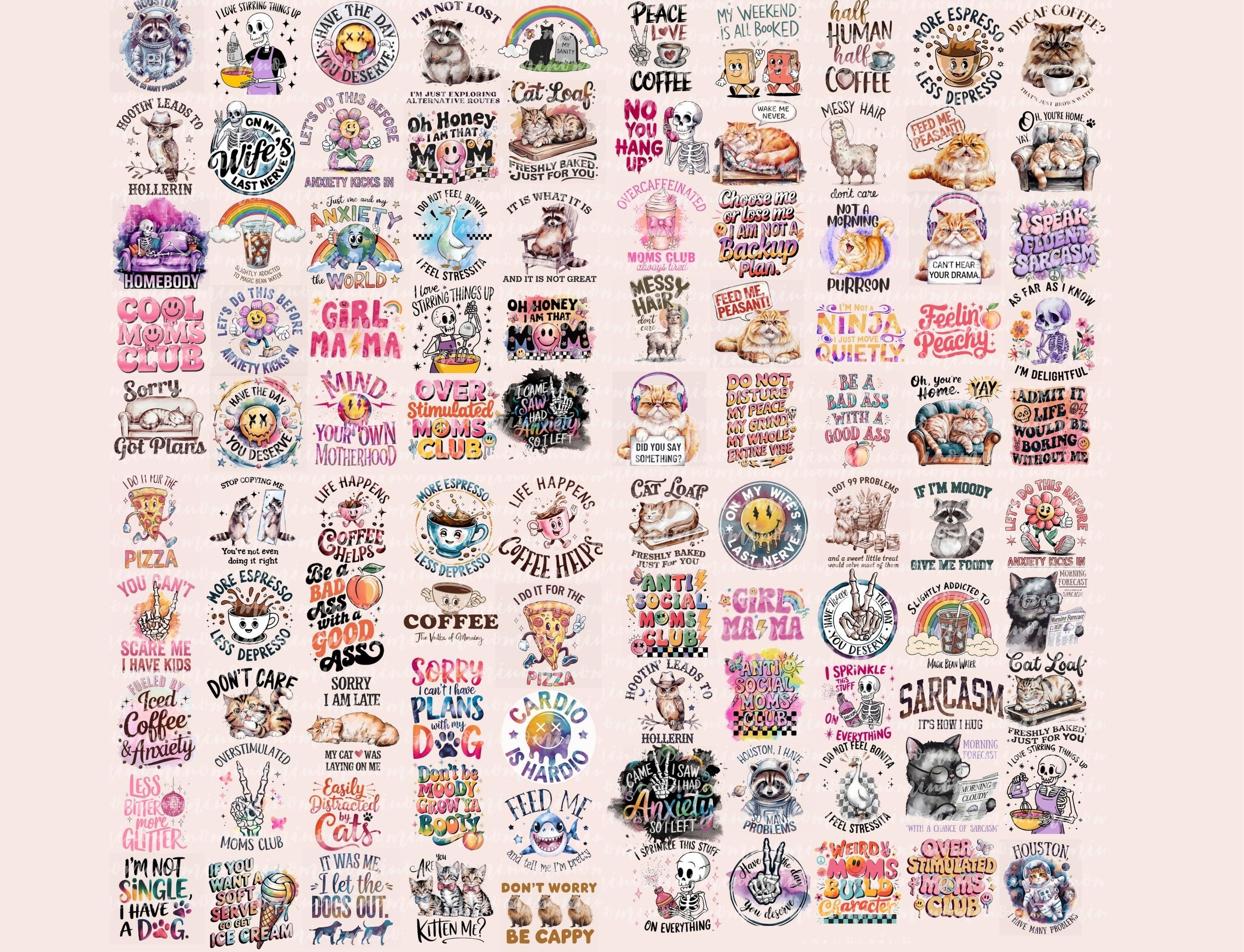 Png Designs Sarcastic Stickers Funny Svg Sticker Designs Trending Png ...