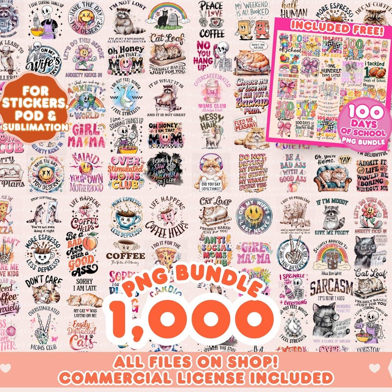 Funny Stickers - Etsy