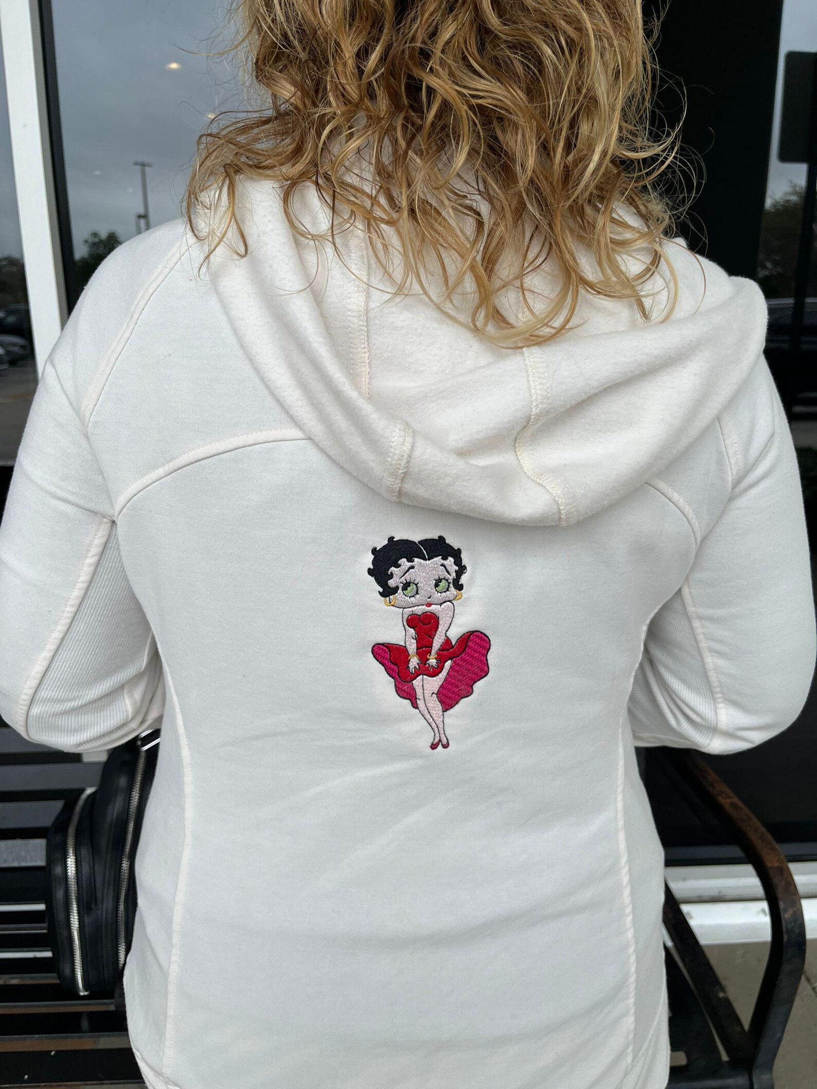 Embroidery Betty Boop Front & Back - Etsy