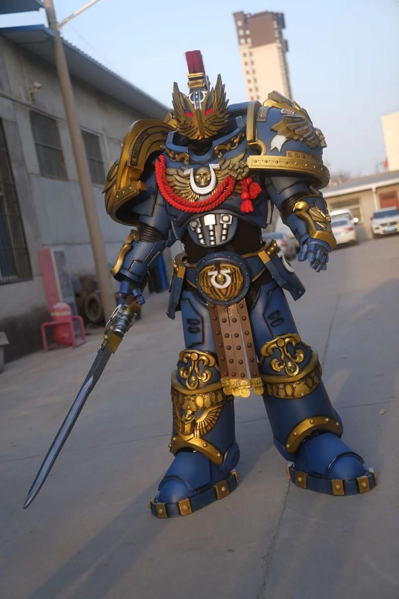 Ultramarines Suzerain Invictarus Cosplay Armor - Etsy