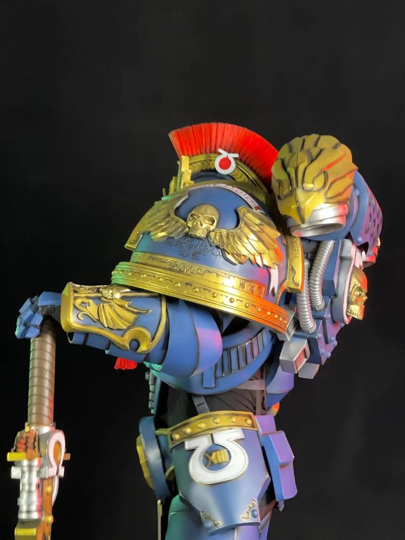 Ultramarines Suzerain Invictarus Cosplay Armor - Etsy