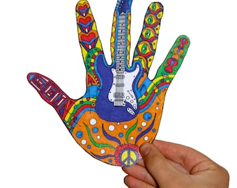 Unity All is One Life Size Laminated Hand Drawing Reiki | Etsy