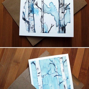 Boxed Gift Card Set | Blank Nature Cards, Forest Artwork - Etsy