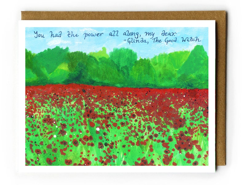 Wizard of Oz Blank Card Graduation Card, Congrats, You Are Awesome ...