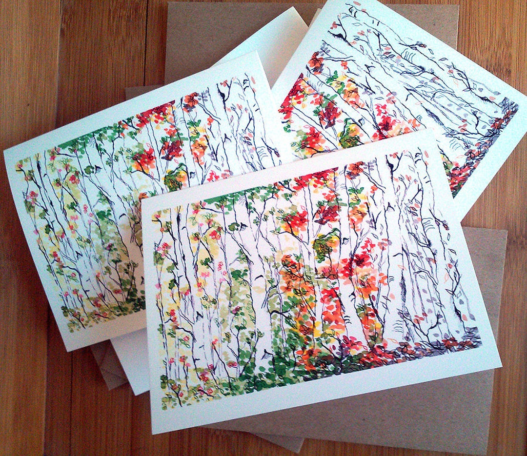 Box of Cards | Gift Cards, Forest, Nature Cards, Boxed Greeting Cards ...