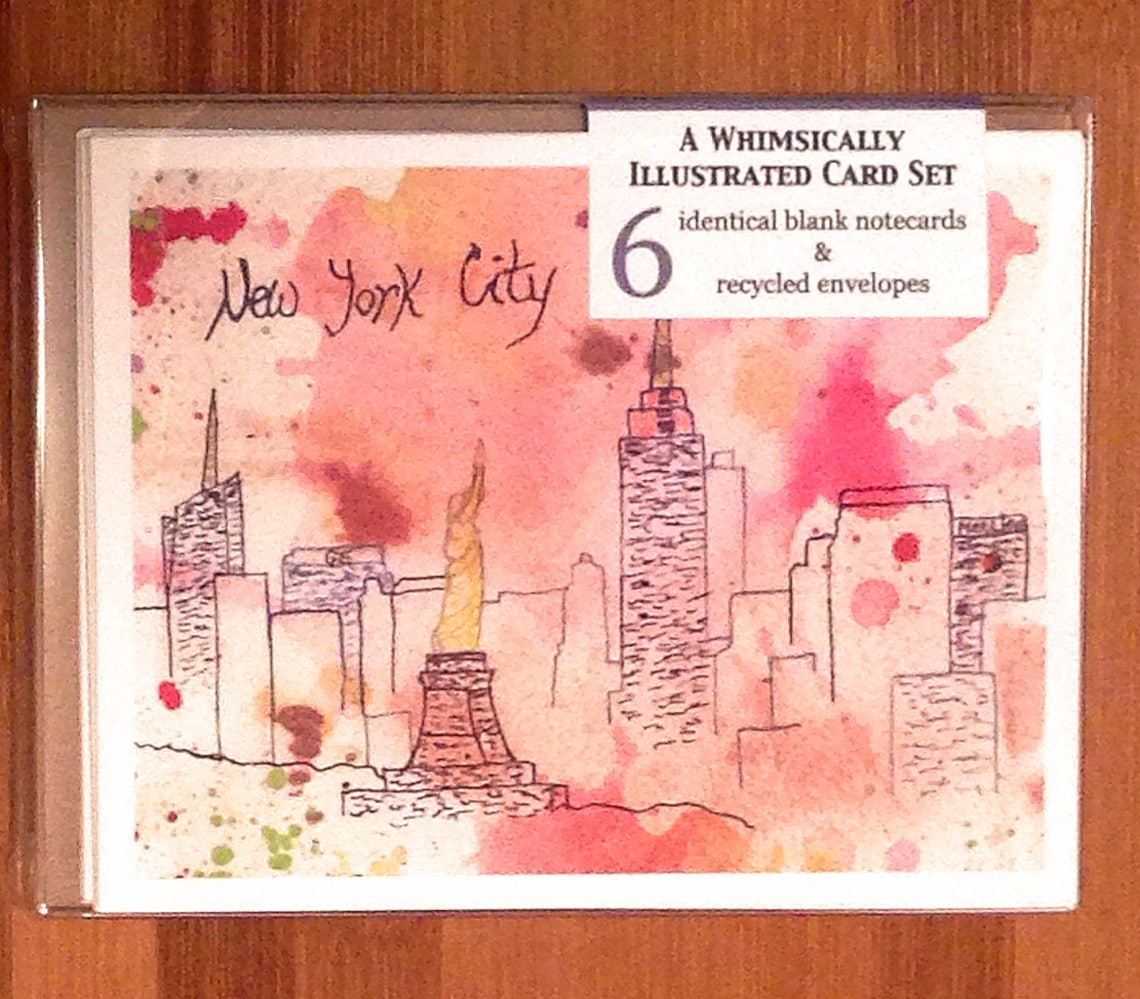 Box of NYC Cards New York City NYC Note Cards New York | Etsy