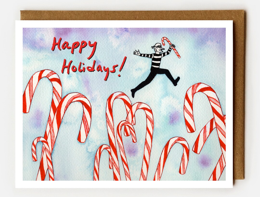 Funny Holiday Card, Happy Holidays Card, BFF Card, Cute Christmas Card ...