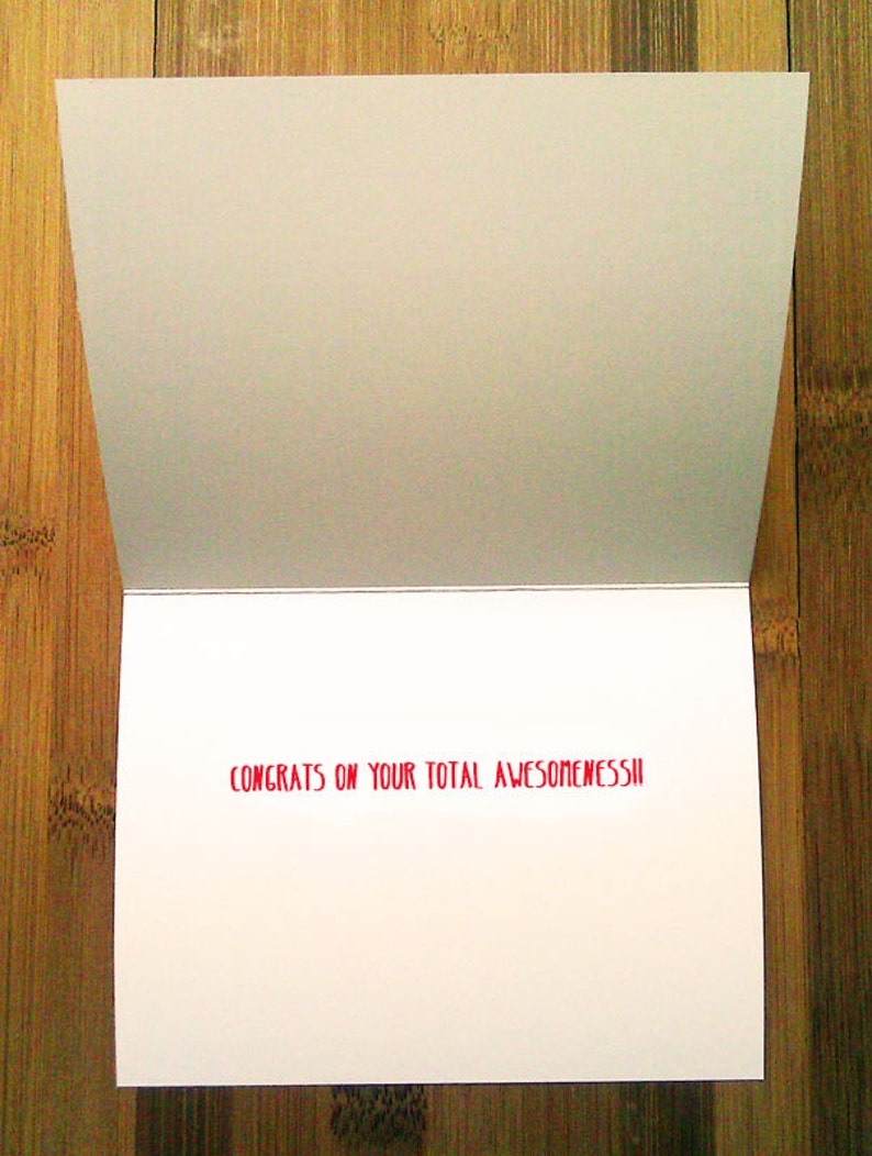 Wizard of Oz Blank Card Graduation Card Congrats You Are | Etsy