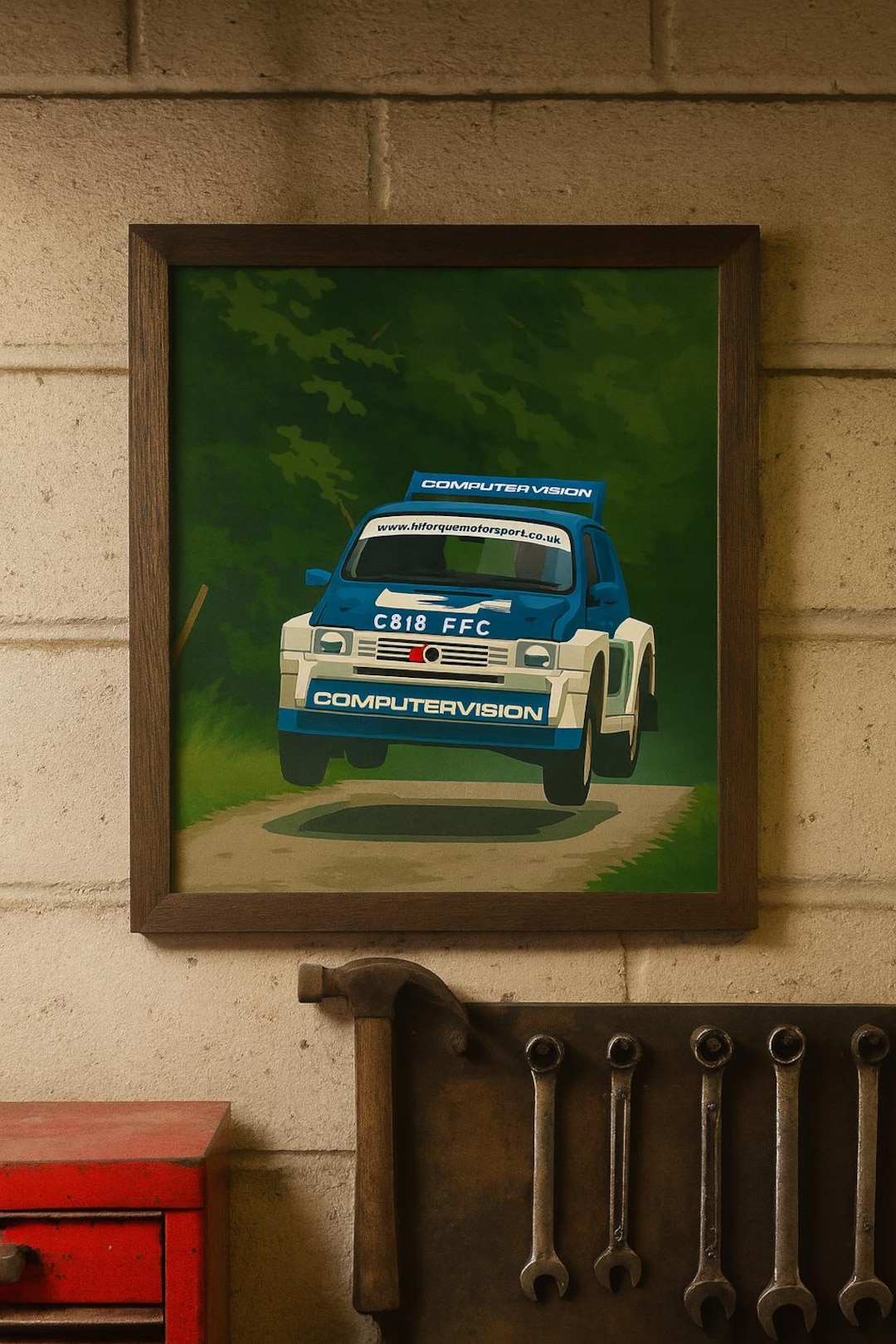Rally Legends Group B Rally Car Metro 6R4 Digital Print A4 Size - Etsy