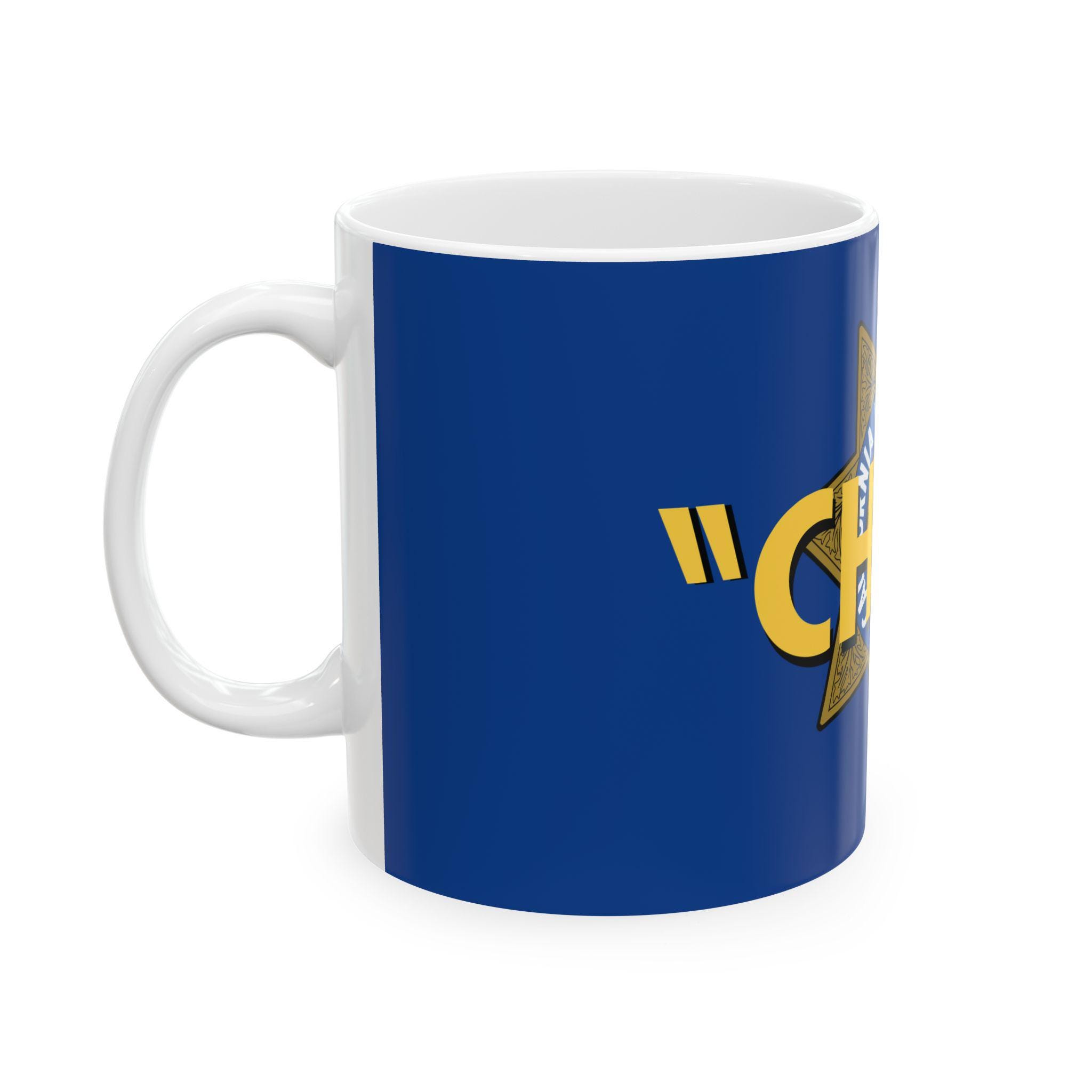 Chips TV Show Logo Coffee Mug 11 Oz Colorful Ceramic Mug Vintage Chips ...