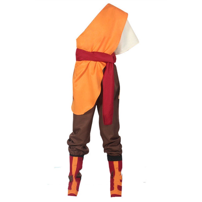 Avatar Aang Cosplay Anime Costume the Last Airbender Outfit for ...
