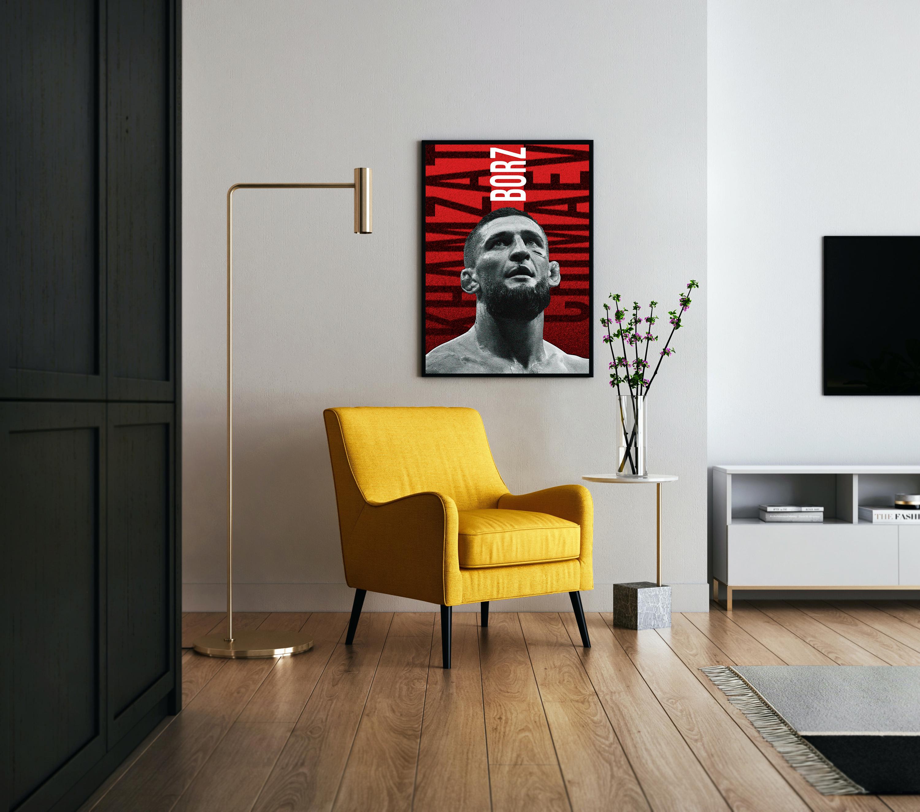 Khamzat Chimaev Poster Print - Etsy