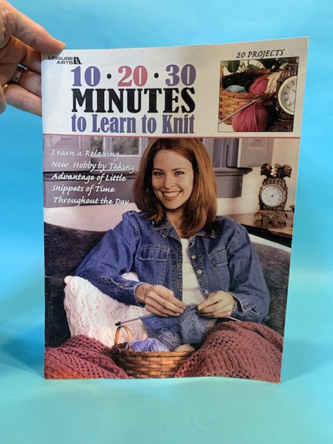 10 20 30 Minutes to Learn to Knit Book - Etsy