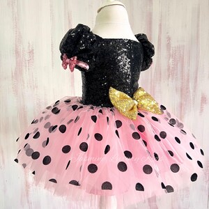 Minnie Mouse Girl Dress, Personalized Gift for Girls - Etsy