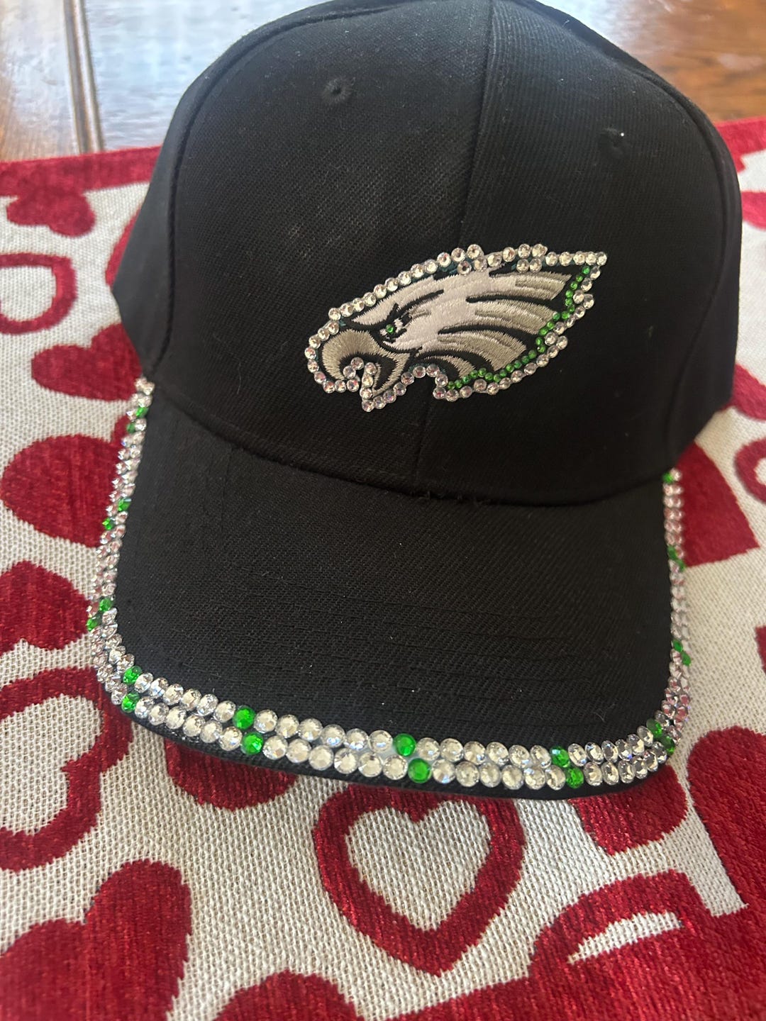 Philadelphia Eagles Bling Hat - Etsy