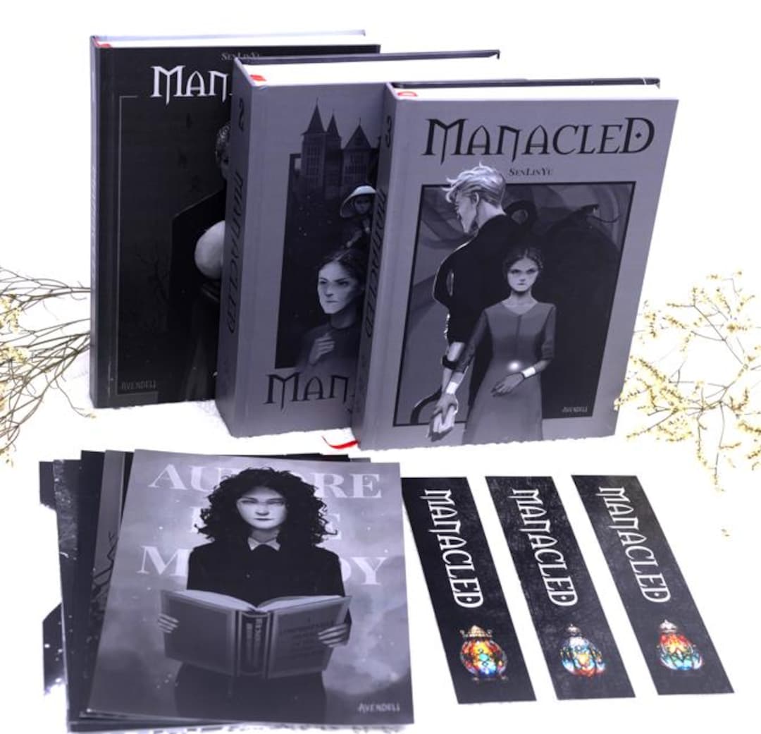 Manacled Book Deluxe 3-volume Edition With Illustrations Complete ...