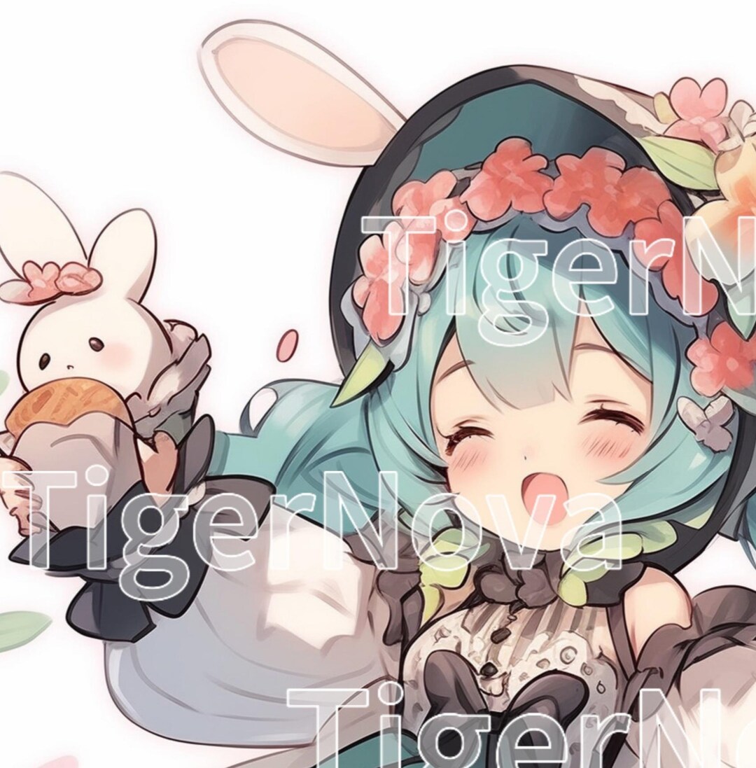 Dnd Bunny Girl Chibi Anime Adopt - Etsy