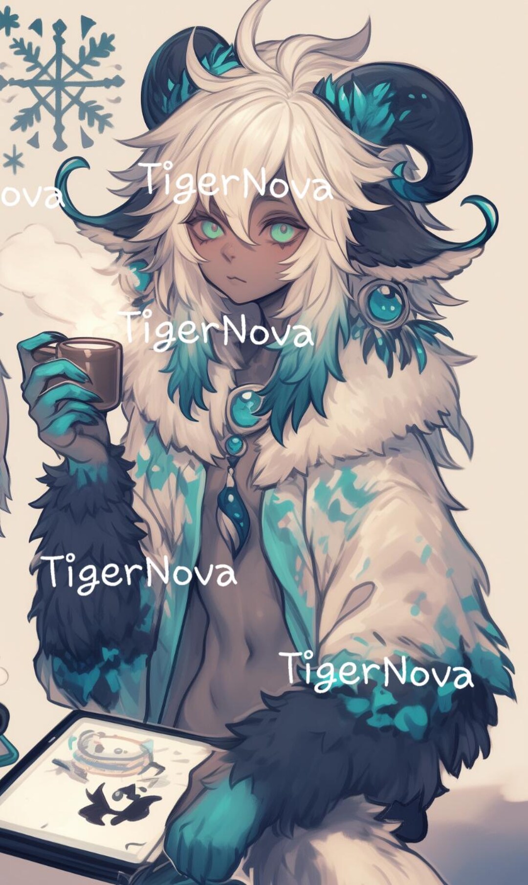 Furry Forest Spirit OC Dnd - Etsy