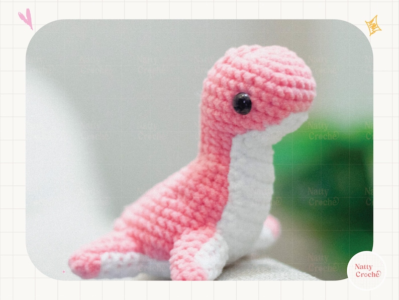 Baby Nessie Apex Inspired Crochet Pattern , Amigurumi Design Pattern ...