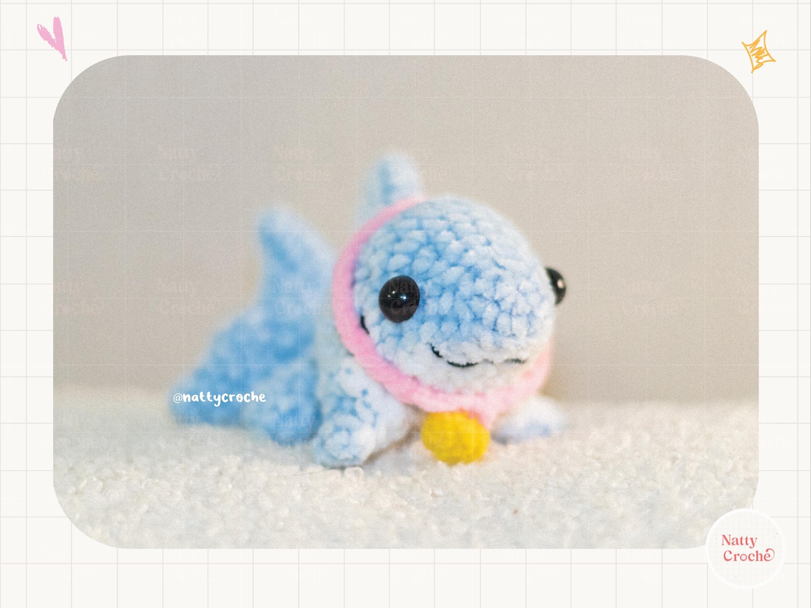 Jeff the Land Shark Crochet Pattern, Marvel Rival Amigurumi Design ...